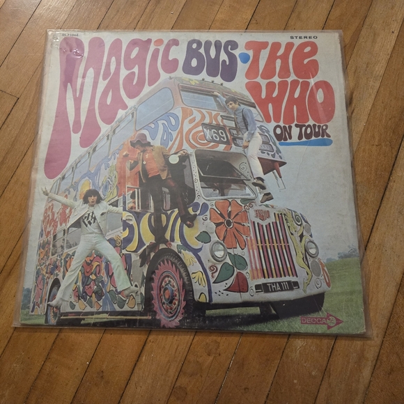 Decca Records | Media | The Who Magic Bus On Tour Vintage Vinyl Album ...